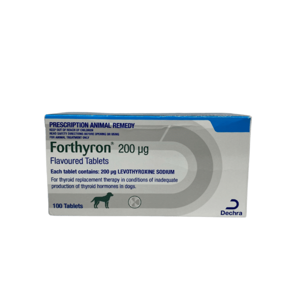 Forthyron 200ug Flavoured Tablets (per tablet) | Buy Online from Vet ...