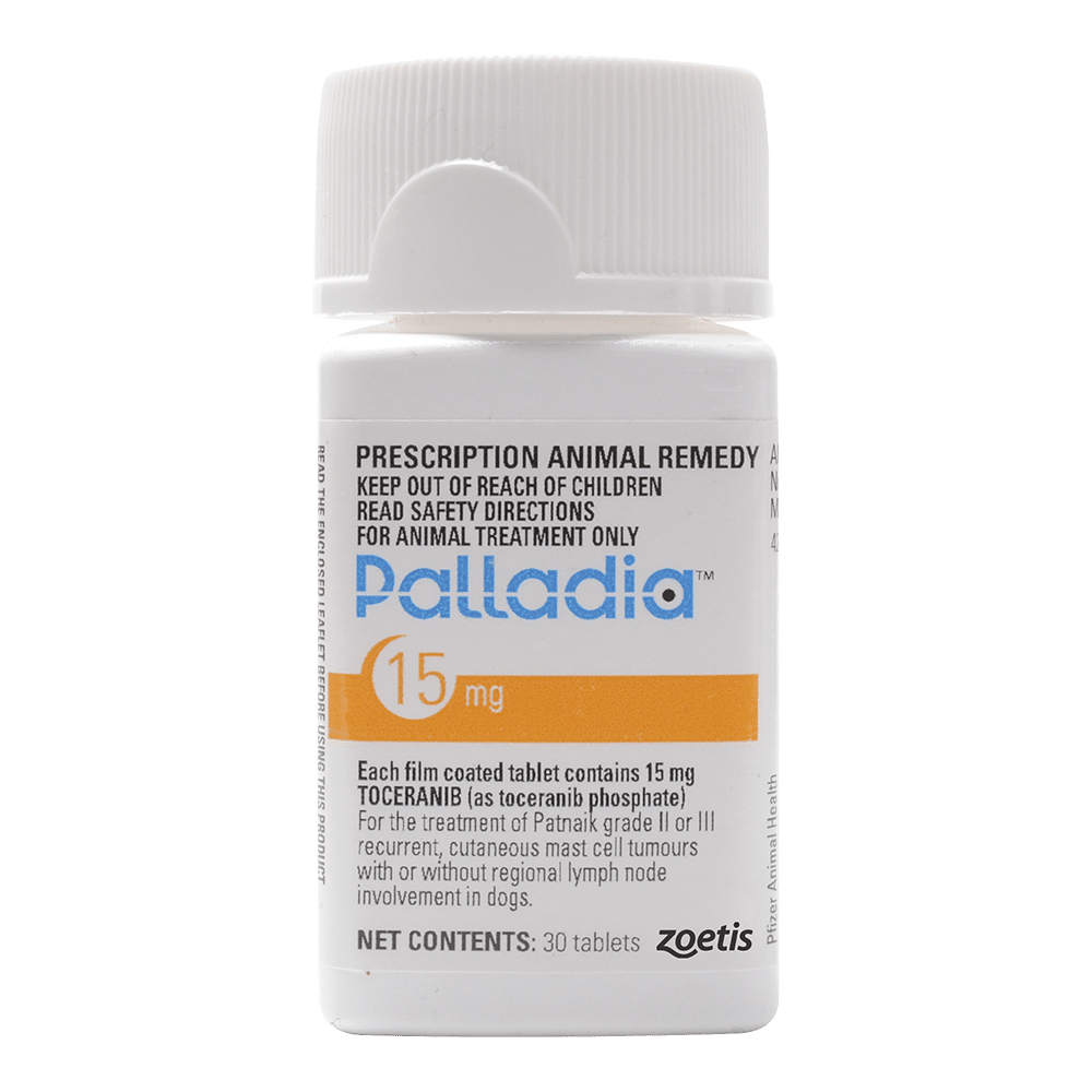 Palladia 15mg Tablets 30 Pack | Buy Online from Vet Post NZ | Fast Delivery