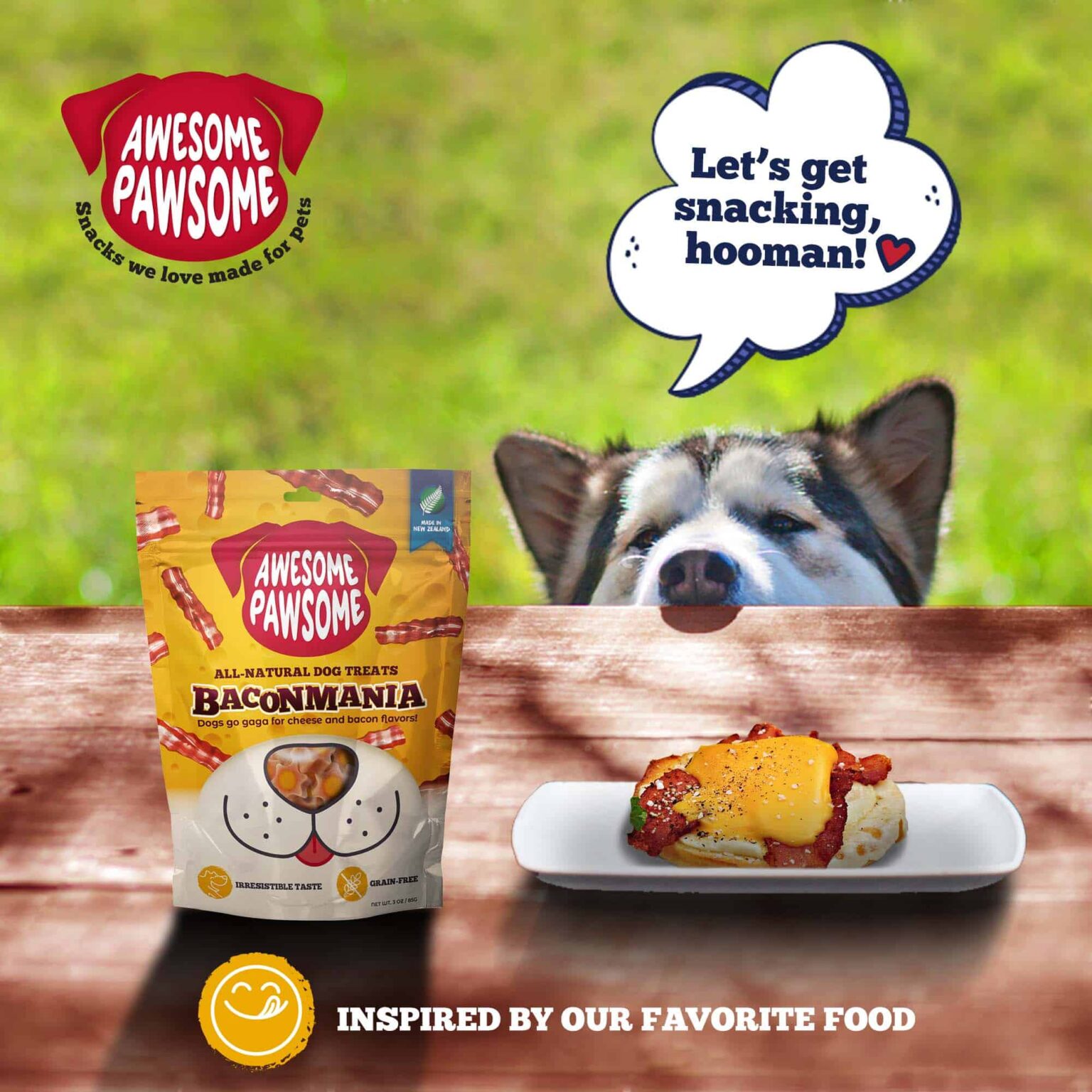 Awesome Pawsome Baconmania Dog Treats | Vetpost