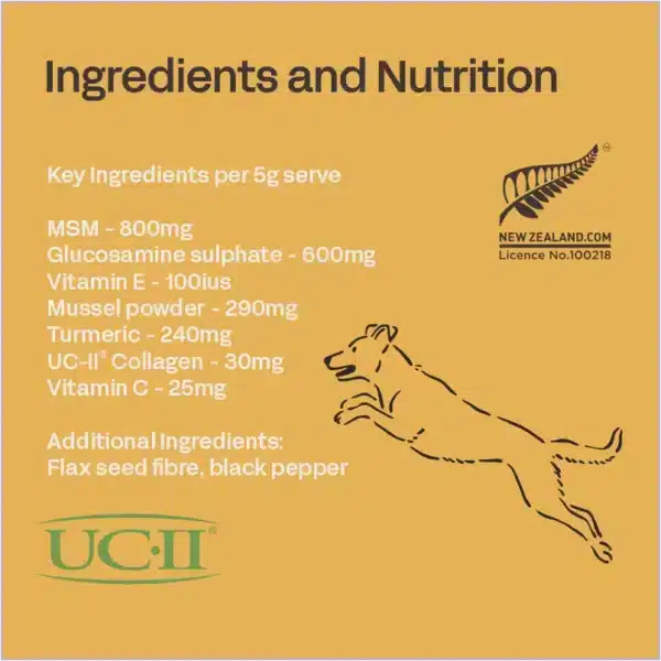 Fourflax Canine Bone and Joint Powder | Buy Online from Vet Post NZ | Fast Delivery