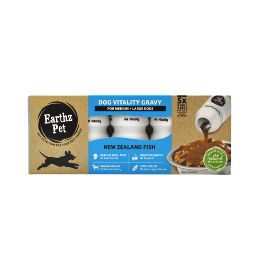Earthz Pet Dog Vitality Gravy NZ Fish | Buy Online from Vet Post NZ ...