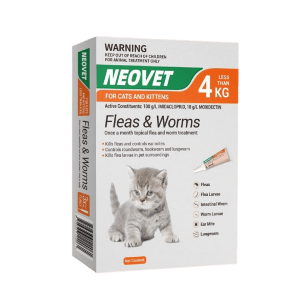 Neovet For Kittens & Small Cats Up To 4kg | Buy Online from Vet Post NZ | Fast Delivery