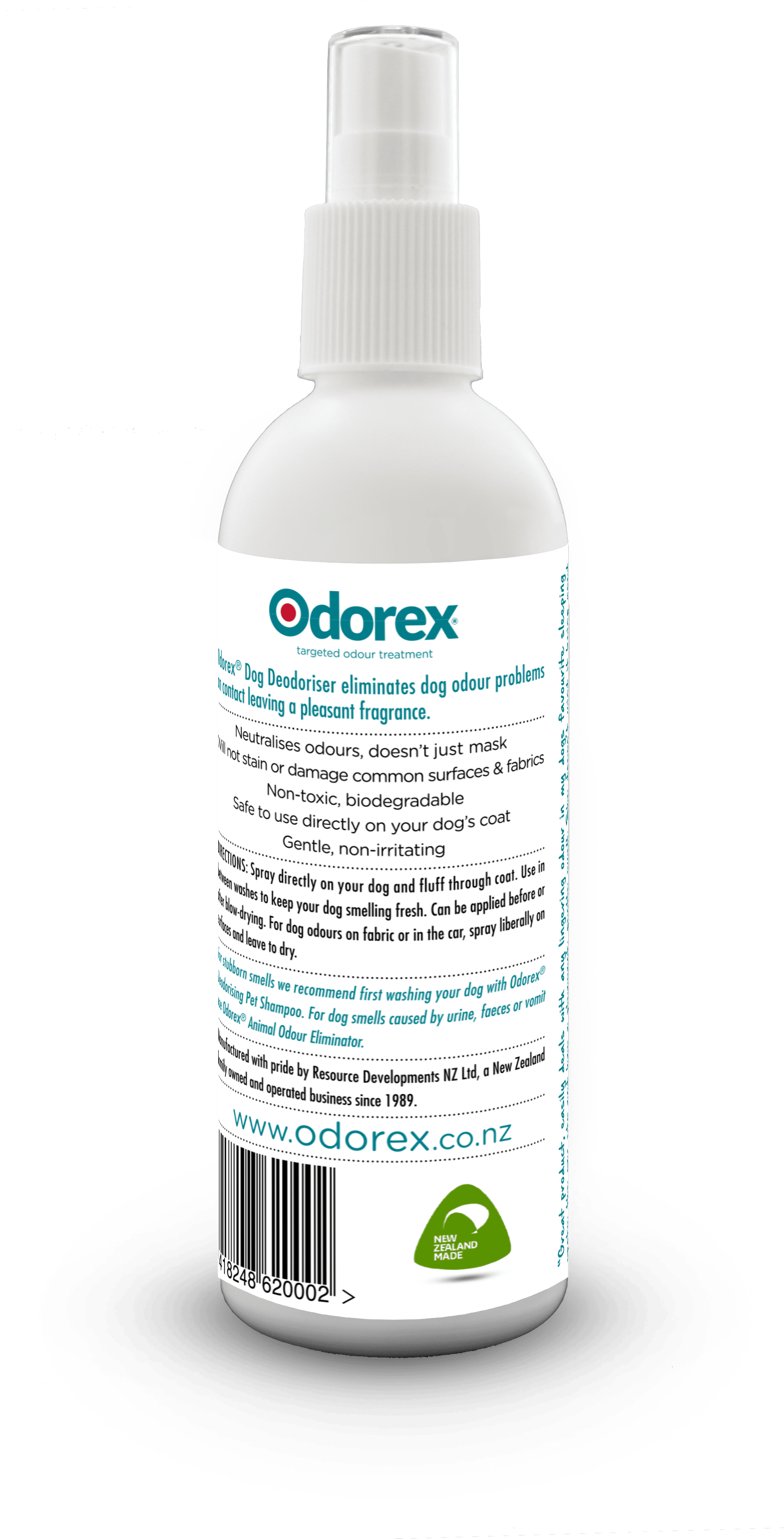 Odorex Dog Deodoriser 250ml | Buy Online from Vet Post NZ | Fast Delivery