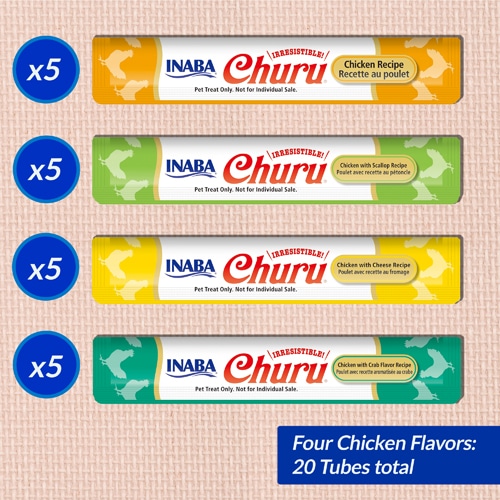 Inaba Churu Chicken Variety Box 20 Pack | Vetpost