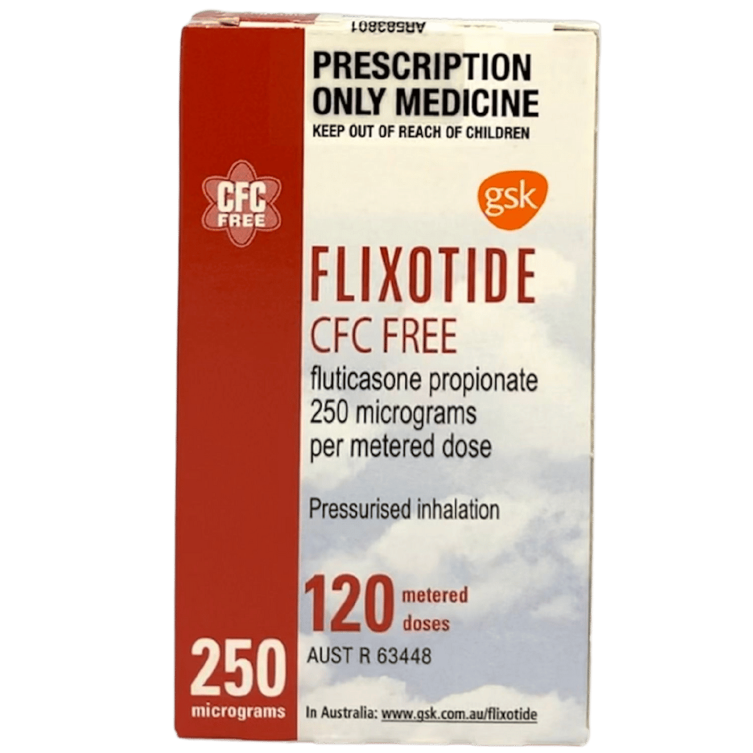 Flixotide 250mcg Inhaler | Buy Online from Vet Post NZ | Fast Delivery