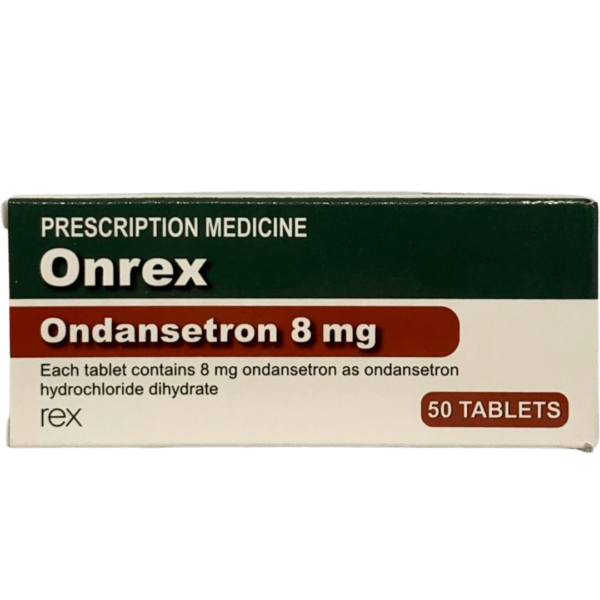 Onrex Ondansetron Tablets 8mg x 50 | Buy Online from Vet Post NZ | Fast ...
