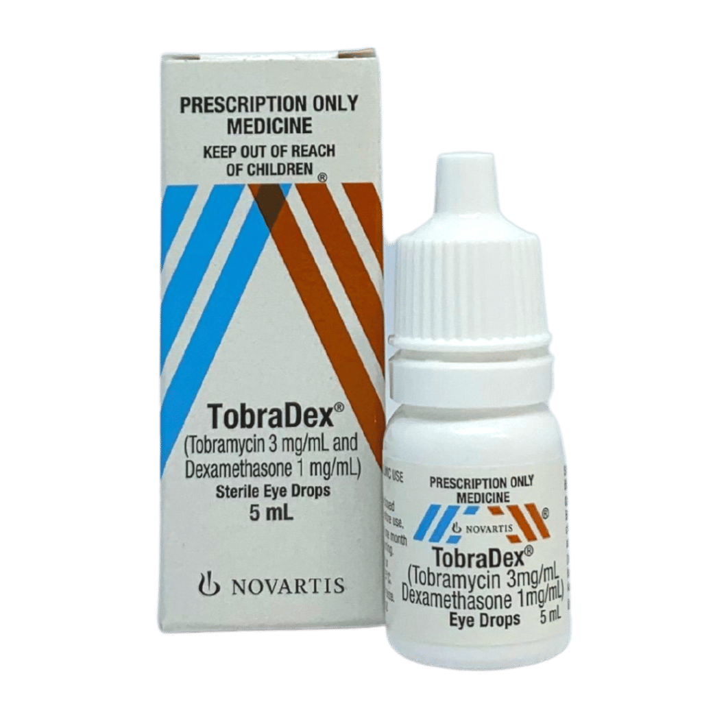 Tobradex 3mg/ml Eye Drops 5ml | Buy Online from Vet Post NZ | Fast Delivery