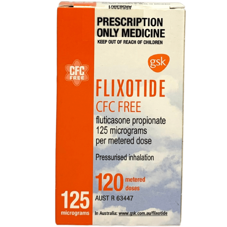 Flixotide 125mcg Inhaler | Buy Online from Vet Post NZ | Fast Delivery