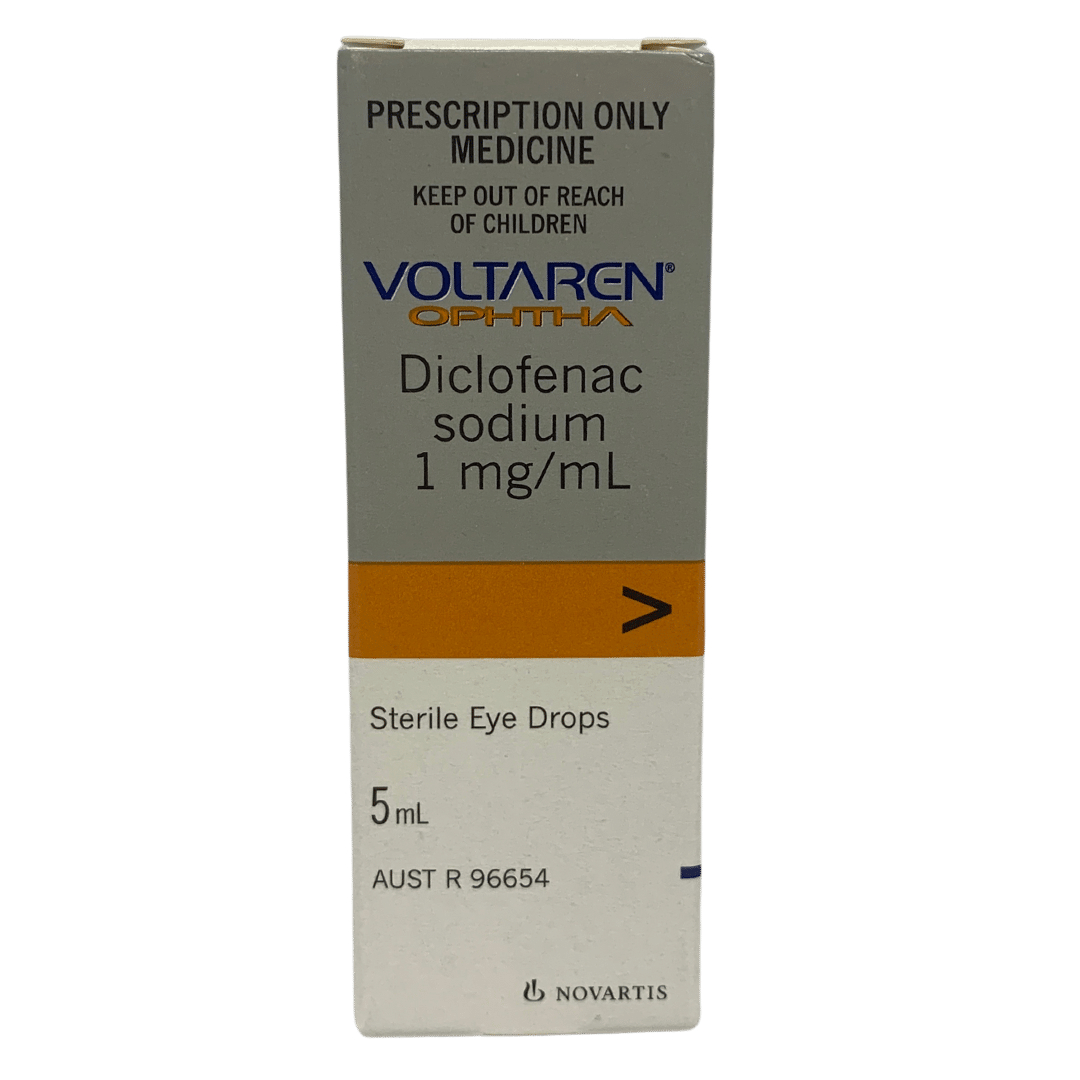 Voltaren Optha 0.1% Eye Drops 5ml | Buy Online from Vet Post NZ | Fast ...