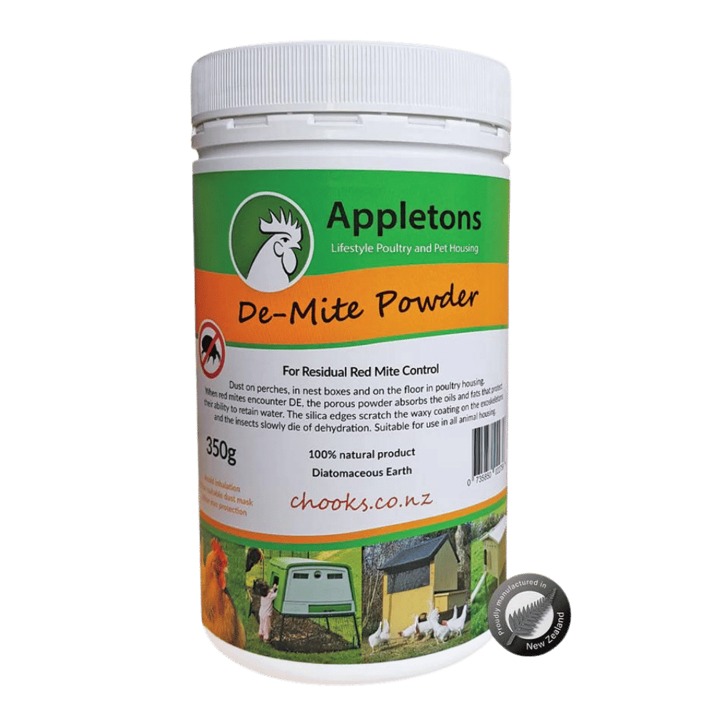 Appleton's De-Mite Powder 350g | Buy Online from Vet Post NZ | Fast ...