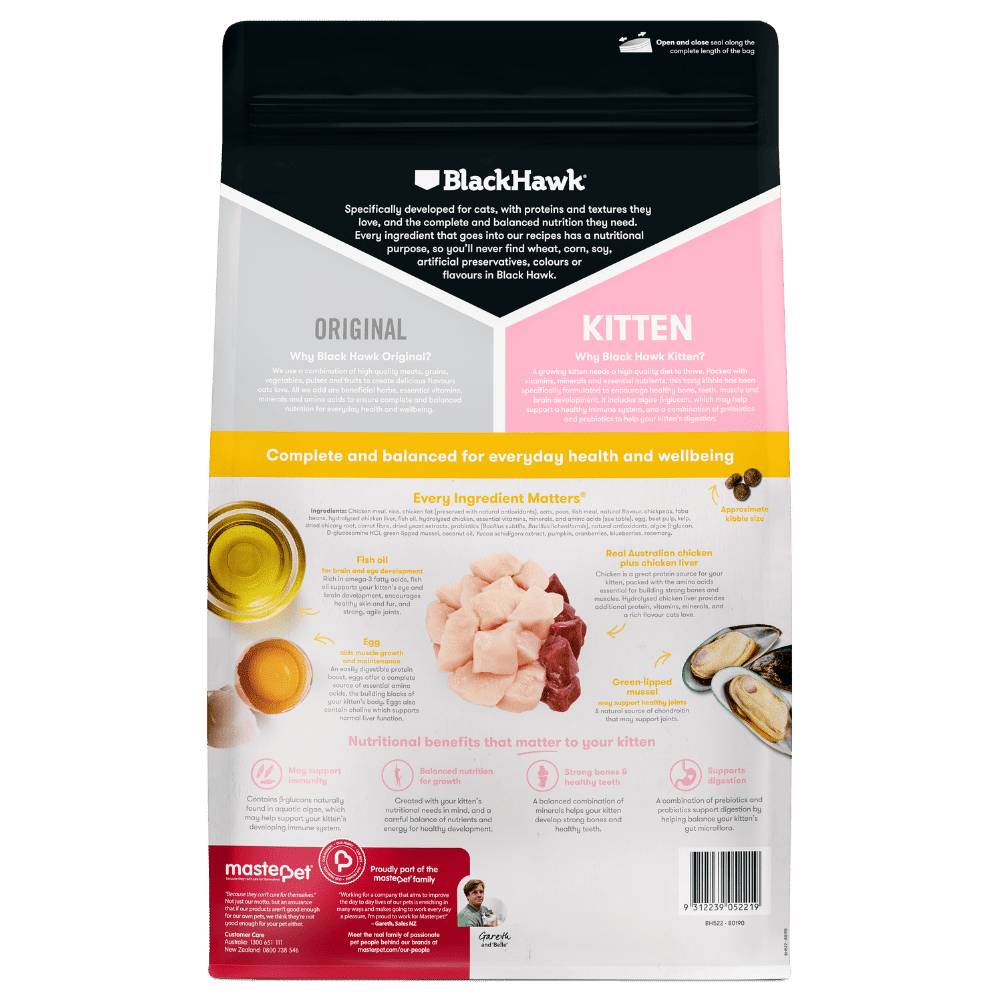 Black Hawk Original Kitten Chicken | Buy Online from Vet Post NZ | Fast ...