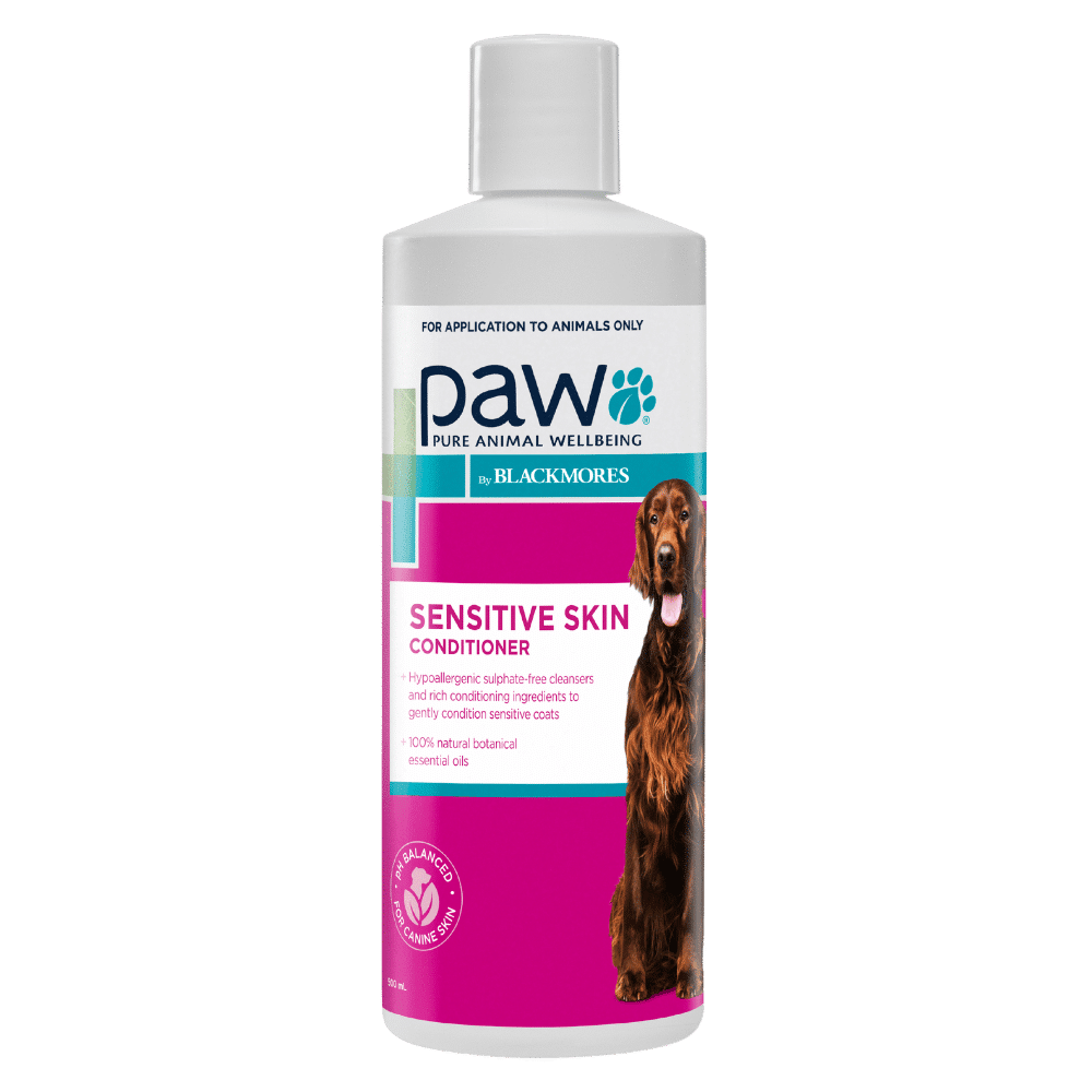 PAW Sensitive Skin Conditioner 500mL | Shop Online at Vetpost NZ