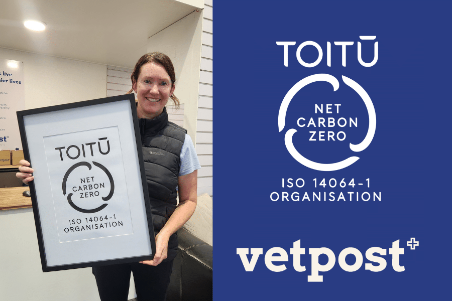 Vetpost is ‘Net Carbon Zero’ Certified - Online Vet Pharmacy