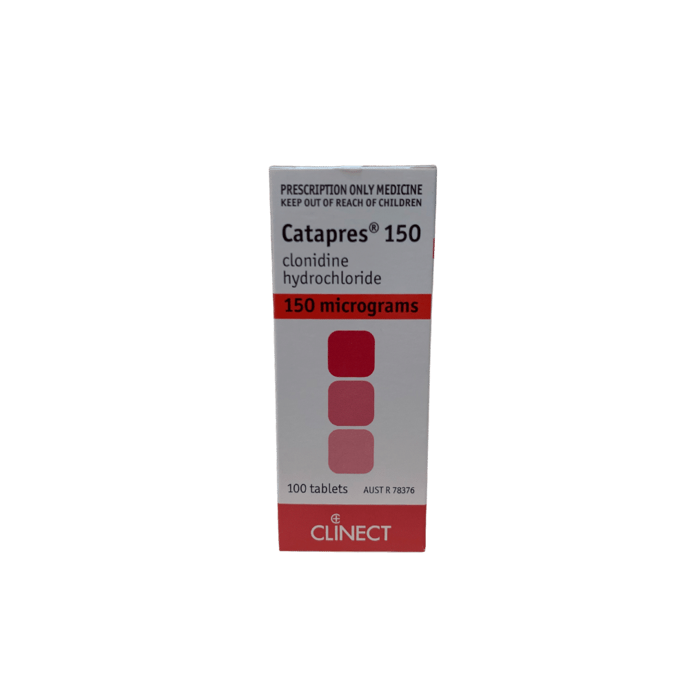 Catapres (Clonidine) 0.15mg Tablets | Buy Online from Vet Post NZ ...