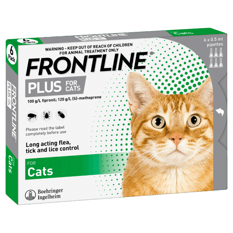 Frontline Flea Treatment NZ | Frontline Plus Cats 6-Pack | Vetpost