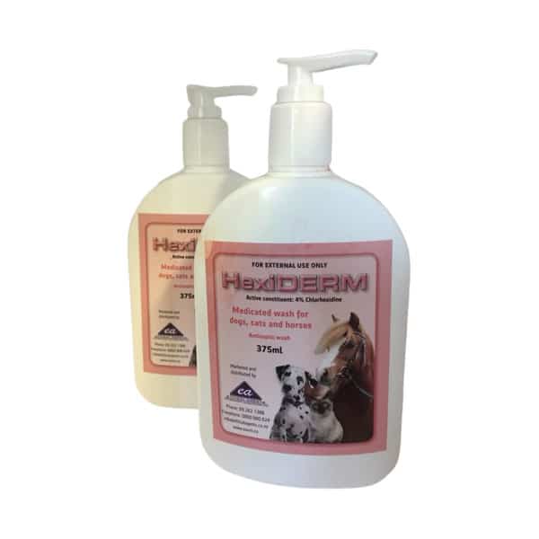 HexiDerm Medicated Wash | Buy Online from Vet Post NZ | Fast Delivery