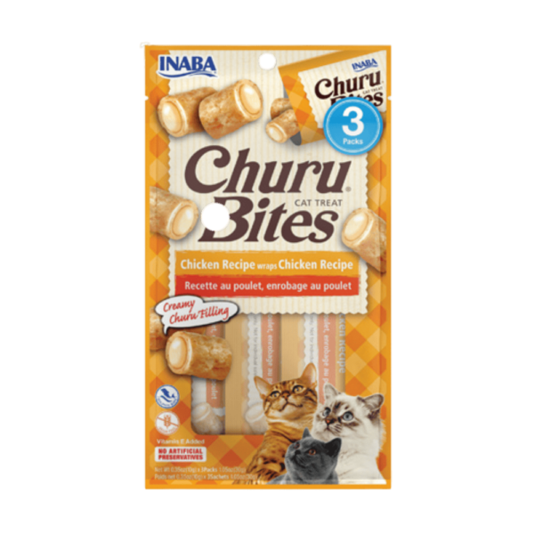 Inaba Churu Bites Chicken Recipe 3 Pack | Vetpost
