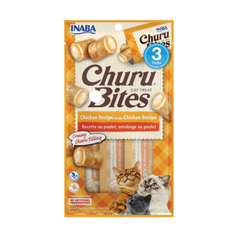Inaba Churu Bites Chicken Recipe 3 Pack | Buy Online from Vet Post NZ ...
