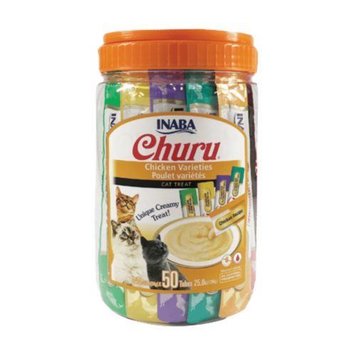 Inaba Churu Chicken Varieties 50 Pack | Buy Online from Vet Post NZ ...