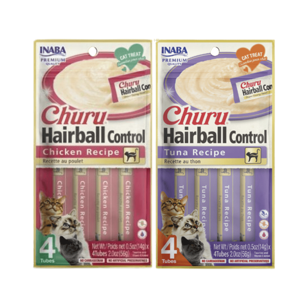 Inaba Churu Hairball Control Treat 4 Pack | Buy Online from Vet Post NZ ...