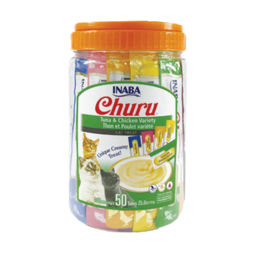 Inaba Churu Tuna & Chicken Mix Varieties 50 Pack | Buy Online from Vet ...