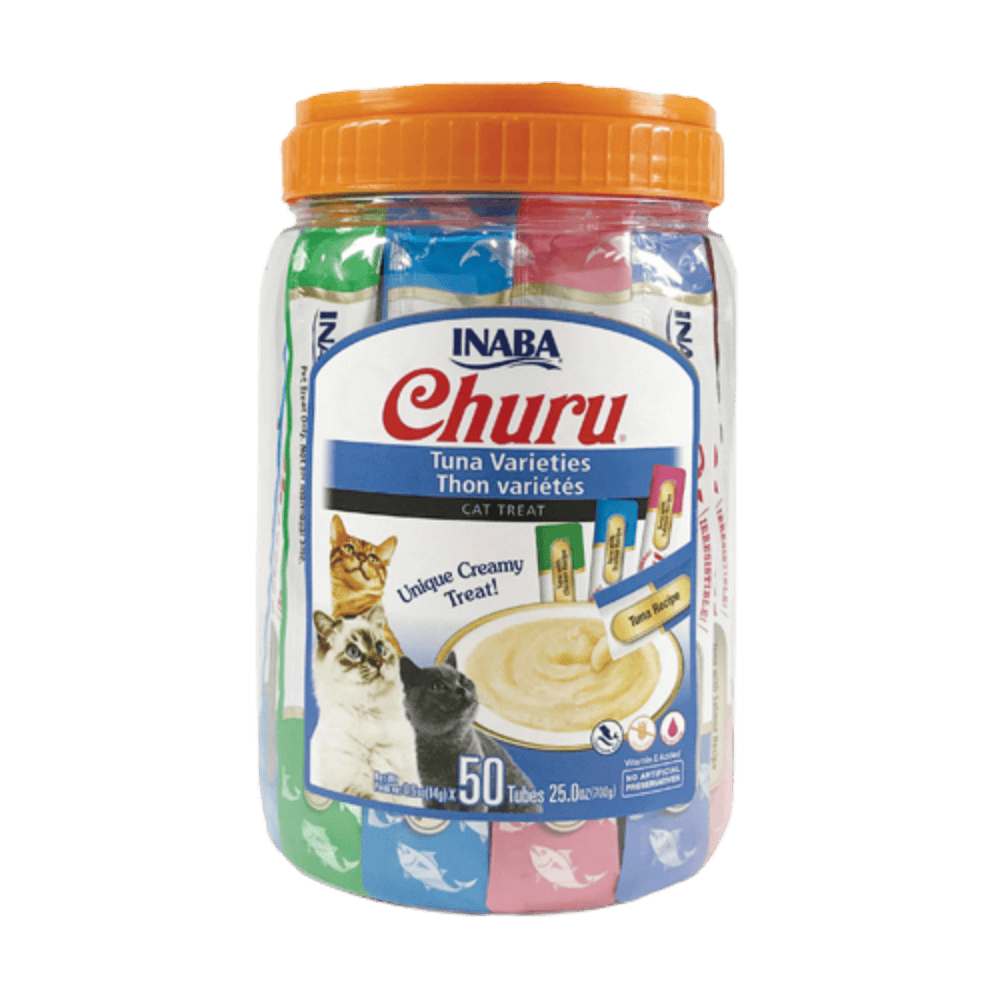 Inaba Churu Pops Tuna Cat Treat 4 Pack | Buy Online from Vet Post NZ ...