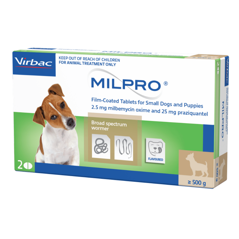 Milpro Small Dogs and Puppies 2 Pack | Buy Online from Vet Post NZ ...
