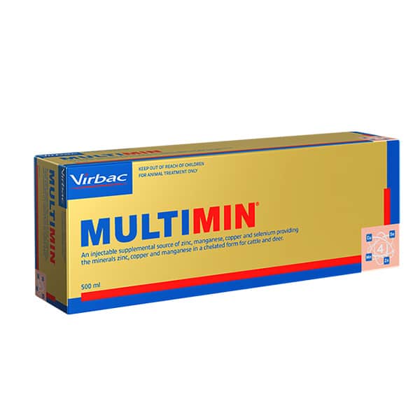 Multimin | Trace Mineral Injection for Livestock | Vetpost