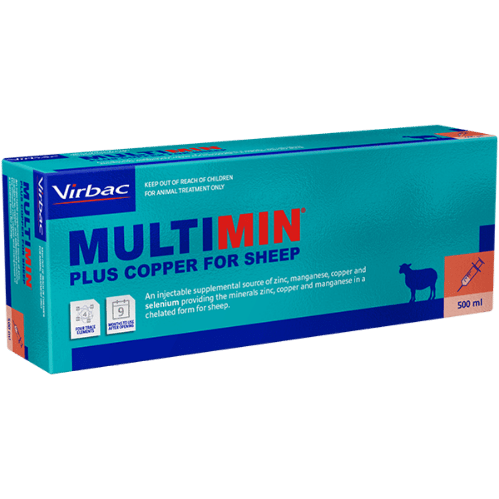 Multimin Plus Copper for Sheep 500ml | Buy Online from Vet Post NZ ...