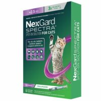 Nexgard Spectra for Small Cats (0.8-2.4kg) 3 pack | Buy Online from Vet ...