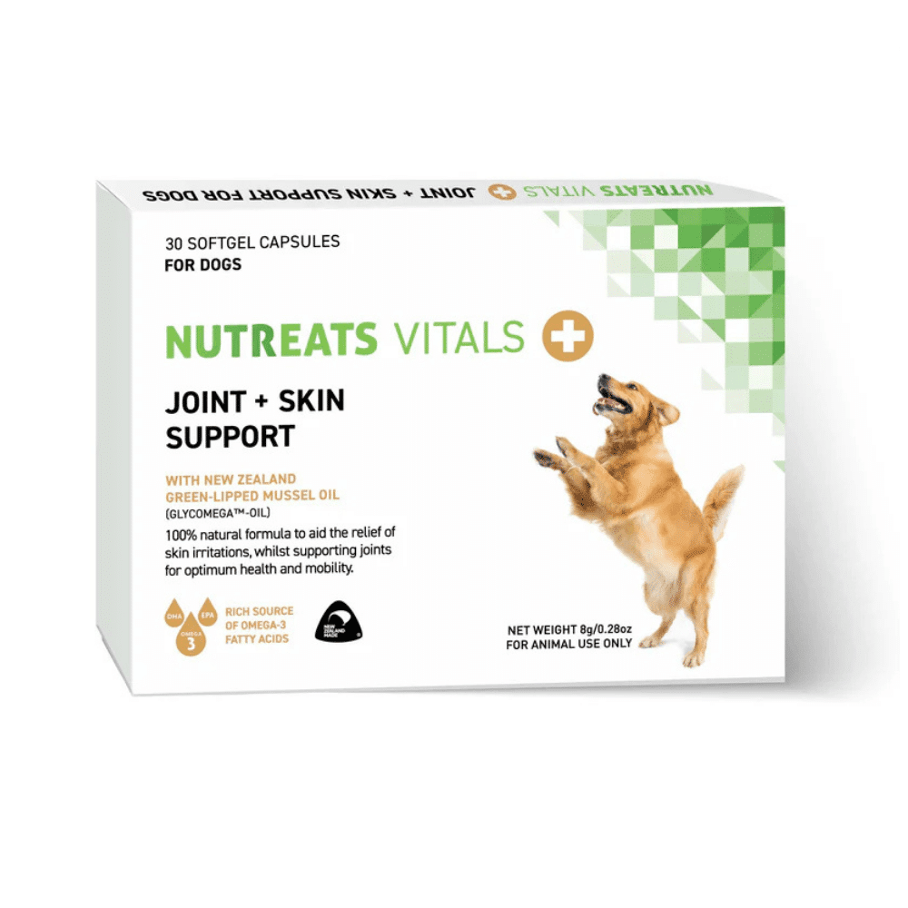 Nutreats Vitals Joint & Skin Support Capsules Dog | Buy Online from Vet ...