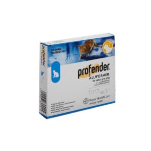 Profender All Wormer Spot On 2.5-5kg 2 pack | Buy Online from Vet Post ...