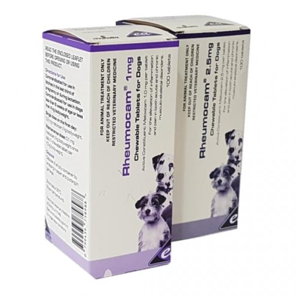 Rheumocam Chew 2.5mg Tablets | Buy Online from Vet Post NZ | Fast Delivery