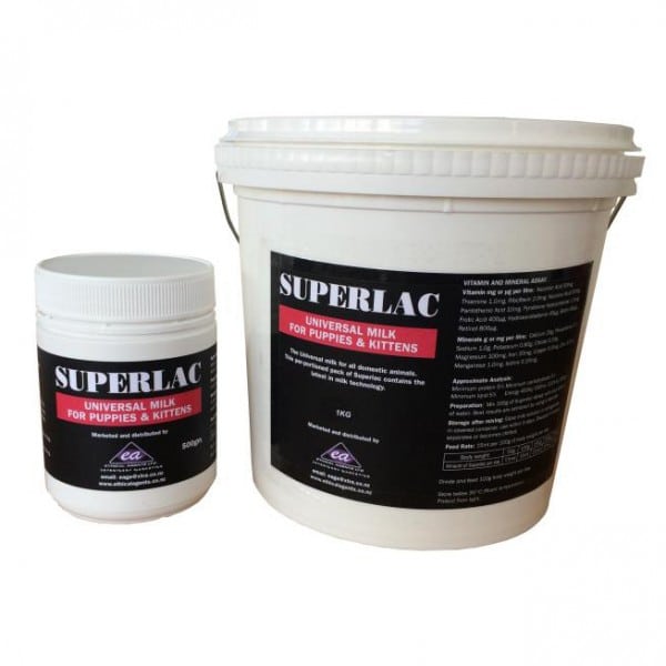 SuperLac Puppy and Kitten Milk Powder 250g | Buy Online from Vet Post ...